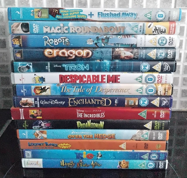CHILDRENS DISNEY PIXAR Dreamworks 14 DVD Bundle Job Lot £8.99 - PicClick UK