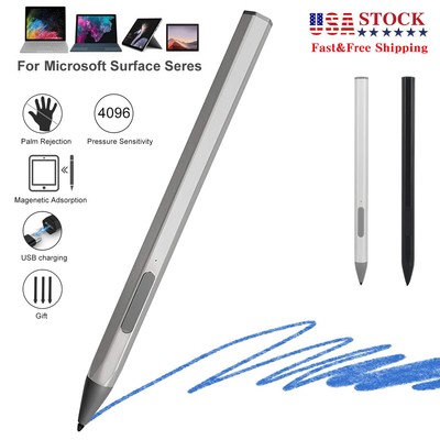 SURFACE STYLUS PEN USB Charge For Microsoft Surface Pro 3 4 5 6 7 Go ...