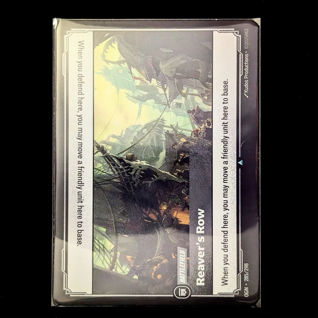 RIFTBOUND - REAVER'S Row - 285/298 Origins League of Legends Card Game ...