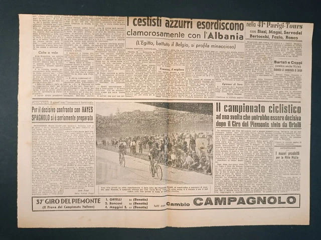 PAGINA RIVISTA LA Gazzetta dello Sport n. 102 (1947) barassi Italia EUR ...