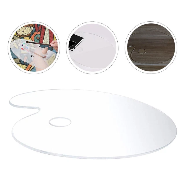 ARTIST PAINT TRAY Mixing Palette Oil Painting Pigment Trays Plate £9.29 ...