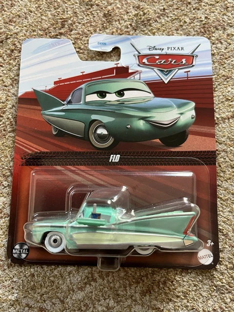 DISNEY PIXAR CARS - FLO - With Cup And Tray 1:55 Scale Diecast Car ...