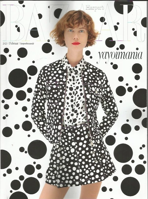 HARPER´S BAZAAR MAGAZINE Février 2023 Julie Hoomans YAYOIMANIA Allemand ...