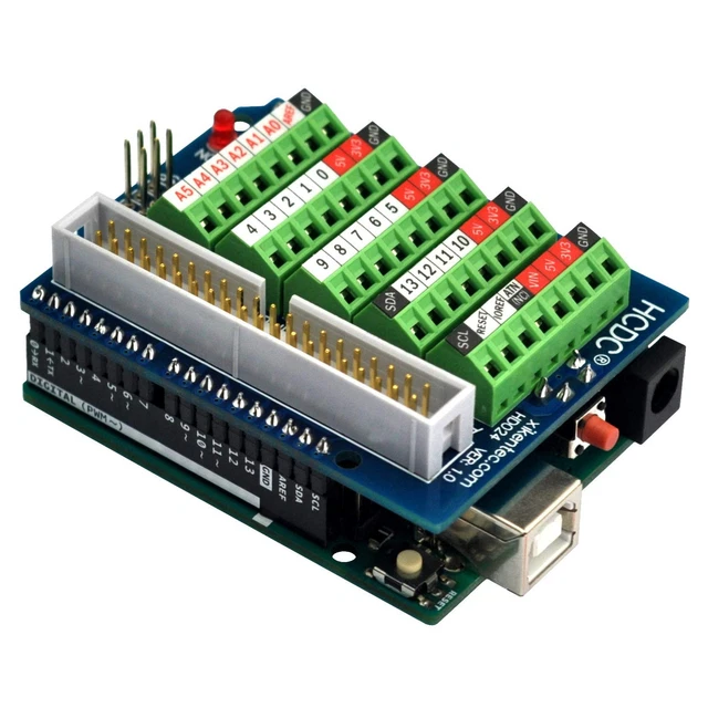 SCREW TERMINAL BLOCK Breakout Shield Module for Arduino UNO R3 $29.13 ...