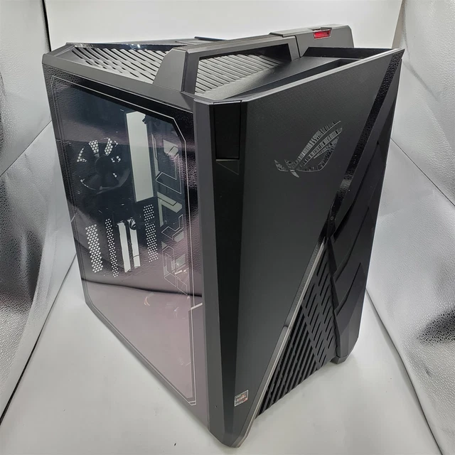 DESKTOP CASE ASUS ROG Strix GA35 W/850W PSU & 240mm Liquid Cooler ...