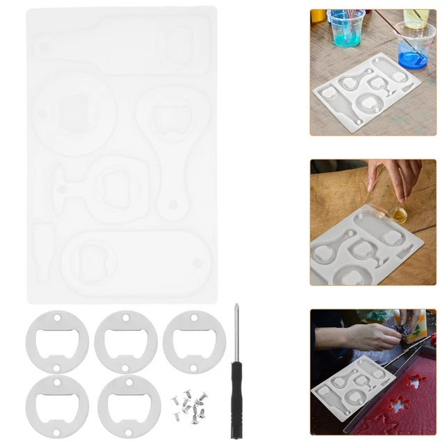 SILICONE SODA OPENER Mold Multi-function Bottle Beer Opening Tool ...
