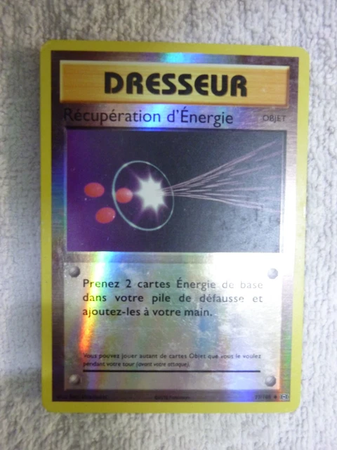 CARTE POKÉMON DRESSEUR récupération d'énergie 77/108 reverse XY12 évolutions EUR 8,90 - PicClick IT