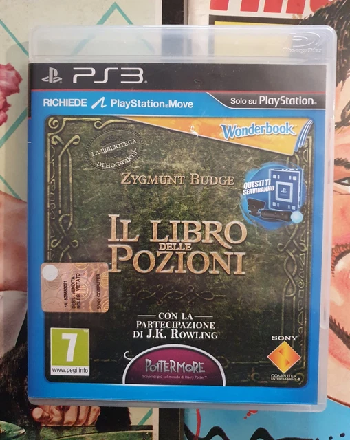WONDERBOOK PS3 IL Libro Delle Pozioni Completo Di Manuale EUR 10,00 ...