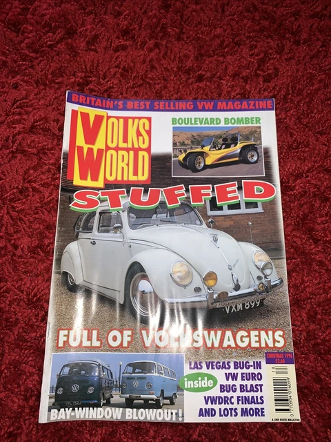 VOLKSWORLD VW MAGAZINE cal look Beetle Bug Camper bus Christmas 96 £2. ...