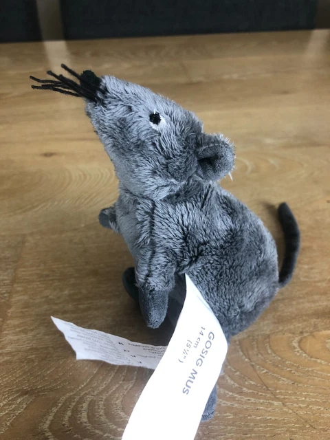 IKEA GOSIG MUS Mouse Mice Rat Grey Gray Soft Plush Toy 5" £16.95 ...