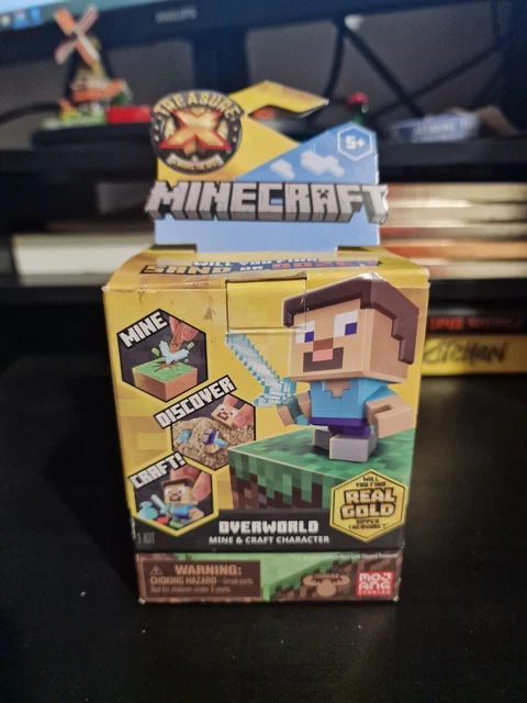 MINECRAFT GAME OVERWORLD Treasure X Minecraft Character - in original ...
