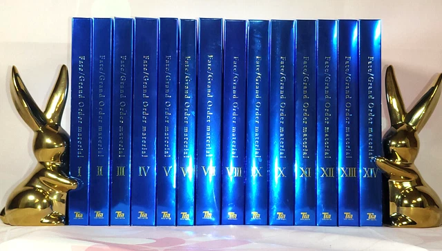 FATE GRAND ORDER Material 1 - 14 I - XIV Set FGO Character Art Book ...