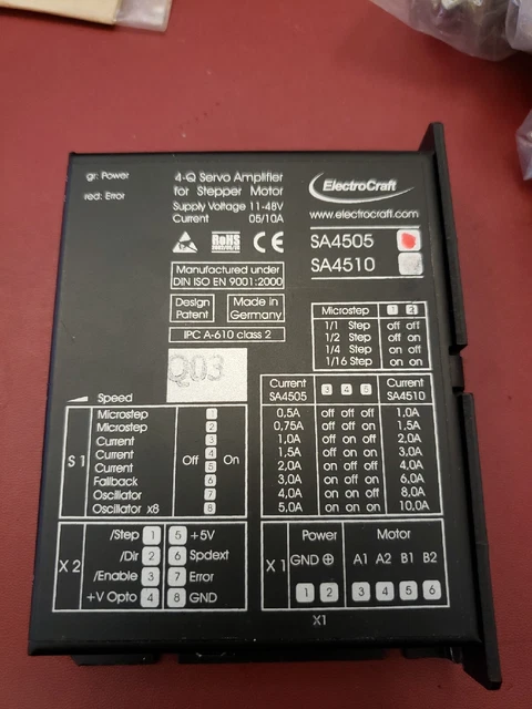 RELIANCE ELECTROCRAFT SA4505 Stepper Motor Bipolar Drive ( A2-2C) $175. ...