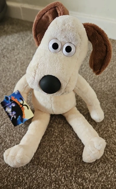 GOSH WALLACE AND Gromit Curse Of The Were Rabbit Plush Soft Beanie Toy ...