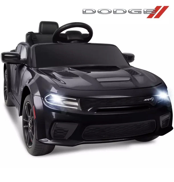 DODGE CHARGER SRT Hellcat 12v Powered Ride on Toy Kids Remote Control ...
