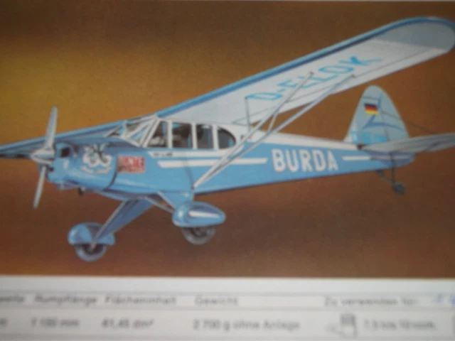 HEGI-BURDA-PIPER- 2 X Bauplan & Bauanleitung !!!!! EUR 26,80 - PicClick DE