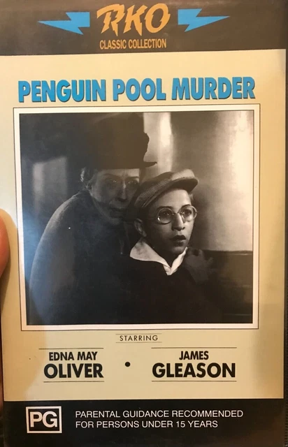 THE PENGUIN POOL Murder VHS VIDEO TAPE (classic RKO 1932 mystery comedy ...