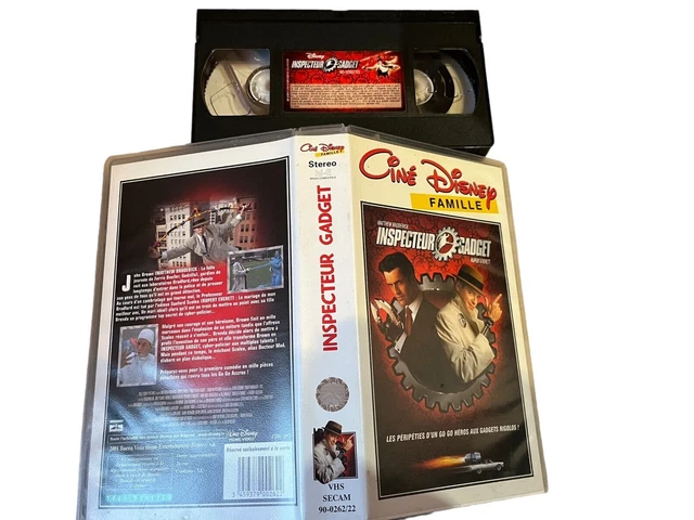 ANCIENNE CASSETTE VHS Magnétoscope Film Dessin Anime Inspecteur Gadget ...