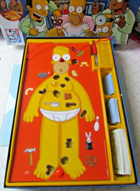 MB GAMES OPERATION The Simpsons Edition Homer 12 Phrases (Battery ...
