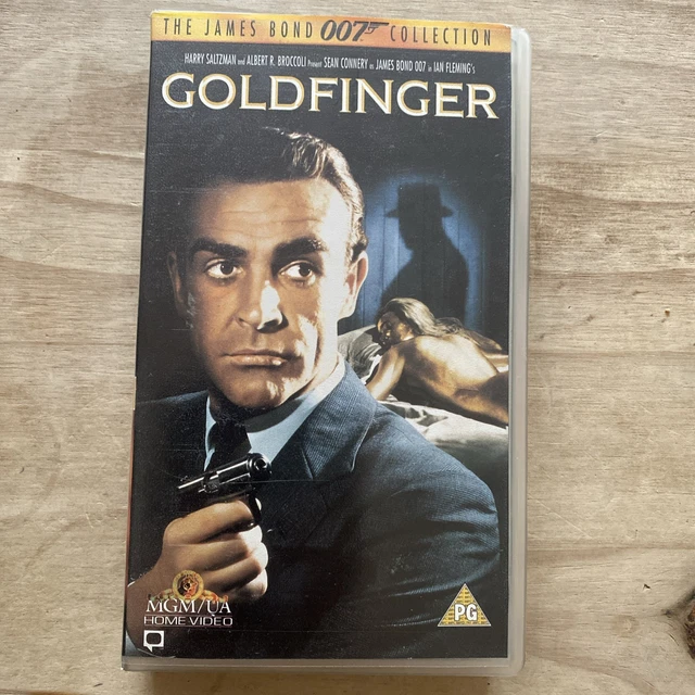 GOLDFINGER VHS VIDEO Tape - Ian Fleming's 007 James Bond - Sean Connery MGM / UA £3.83 - PicClick UK