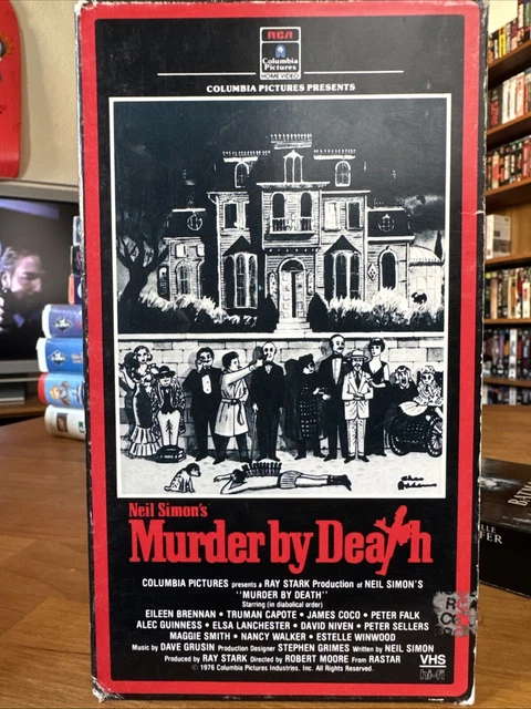 MURDER BY DEATH VHS 1987 Sideloader RCA Rare OOP Cult Film £4.69 ...