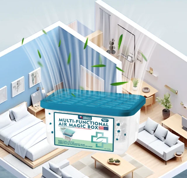 MULTI-FUNCTIONAL AIR MAGIC Box,Indoor Air Purification Dust Removal ...