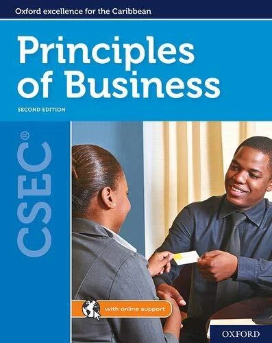 PRINCIPLES OF BUSINESS for CSEC by Not Available (Mixed Media 2019) £99 ...
