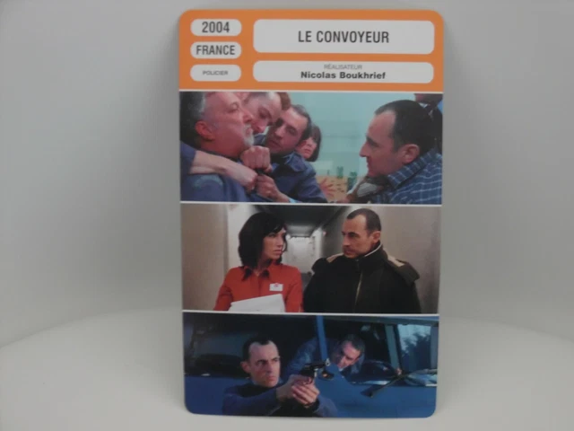 CARTE FICHE CINEMA 2004 LE CONVOYEUR Albert Dupontel Jean Dujardin EUR ...
