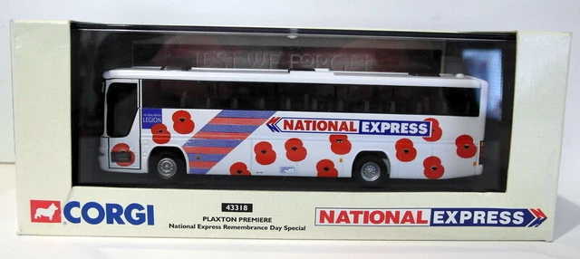 CORGI OOC 1/76 Scale 43318 Plaxton Premiere National Express ...