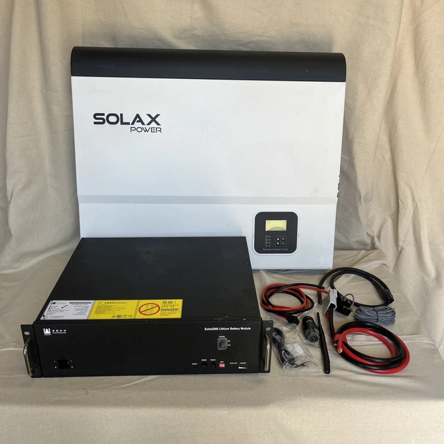 SOLAX X1-HYBRID SK-SU3700E & Pylontech Extra 2000 - 2,4 KWh stockage par batterie KIt EUR 1.142 ...