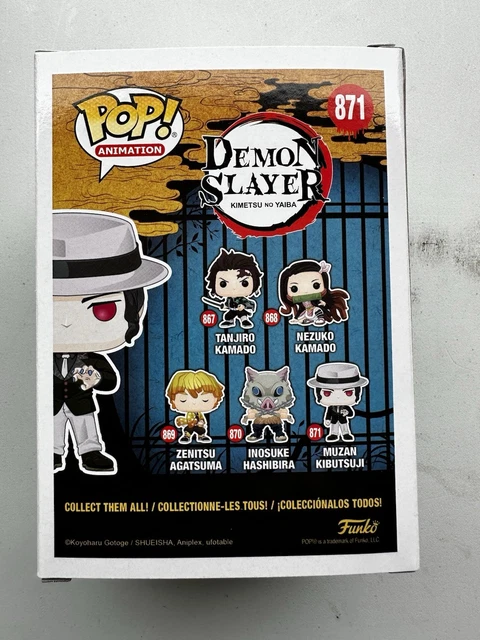 FUNKO POP! DEMON Slayer Muzan Kibutsuji #871 Vinyl Figure £3.56 ...