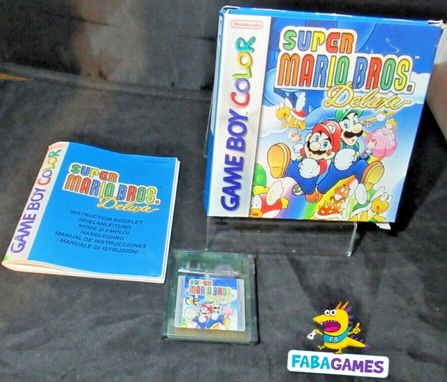 GBC SUPER MARIO Bros Deluxe - Console Nintendo Game Boy Color – PAL ITA ...