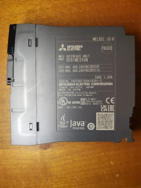MITSUBISHI ELECTRIC MES Interface module RD81MES96N PLC MELSEC IQ-R ...