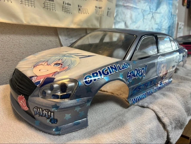 PANDORA Y34 CIMA RC Car Body SutoPuri Itasha Drift Racing Shell Body ...