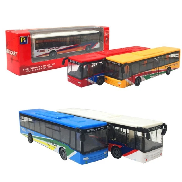 BUS SHAPE BUS Toy Model Vehicle Model Car Bus Model Gift for Boy EUR 7 ...
