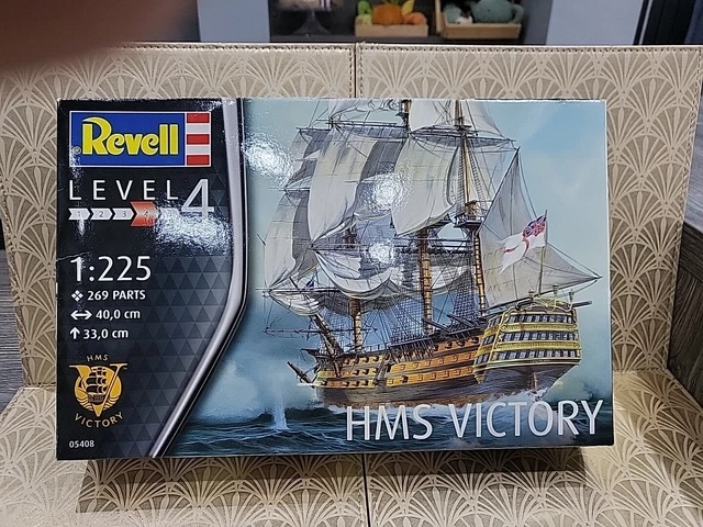 REVELL 05408 HMS Victory Ship Model Kit Scale 1/225 BNIB £20.00 ...