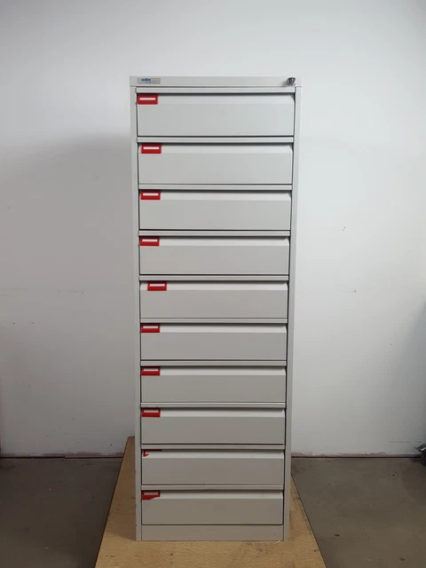 SEALINE 10 DRAWER Filing Cabinet (Grey) with Keys $738.09 - PicClick AU