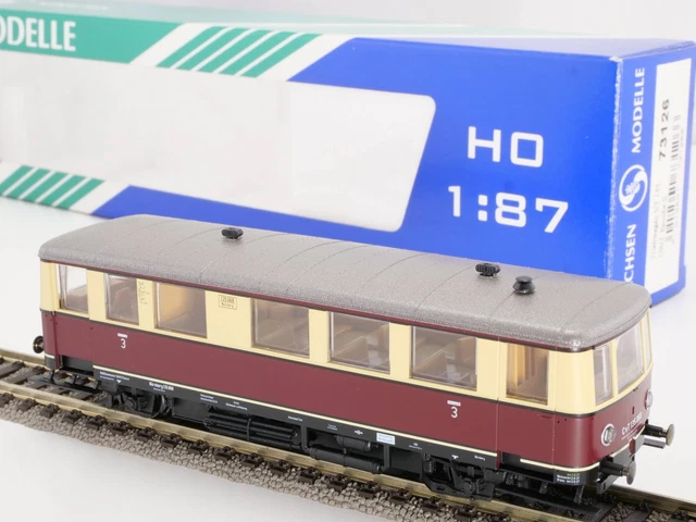 SACHSENMODELLE 73126 RAILBUS VT 135 DRG Dc Dss Mint! Boxed 1703-13-56 ...