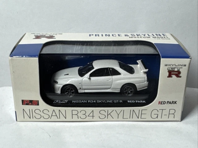 KYOSHO 1/64 🇨🇵 Nissan R34 Skyline GT-R Prince & Skyline Import Japon 🇯🇵 EUR 23,00 - PicClick FR
