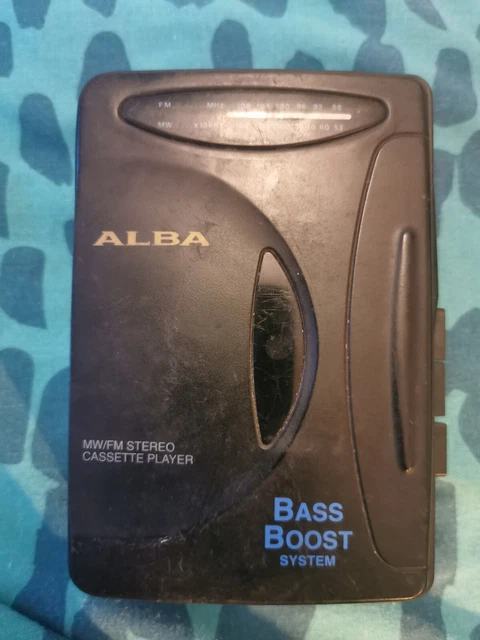 VINTAGE 1980'S ALBA CPR804 Personal Stereo Cassette Player AM FM Radio ...