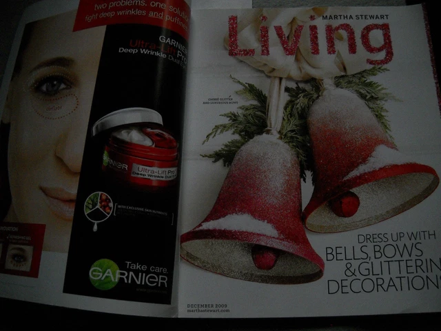 MARTHA STEWART LIVING Magazine December 2009 Wishing You a Sparkling ...