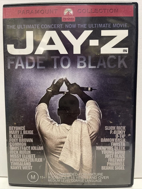 JAY-Z - FADE To Black (DVD, 2004) Hiphop Rap Music Jay Z T13 $10.00 - PicClick AU