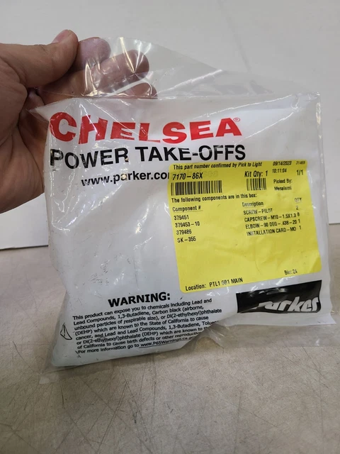 KIT DE MONTAGE à goujon Chelsea 7170-86X Power Take Off (Pto) EUR 50,69 ...