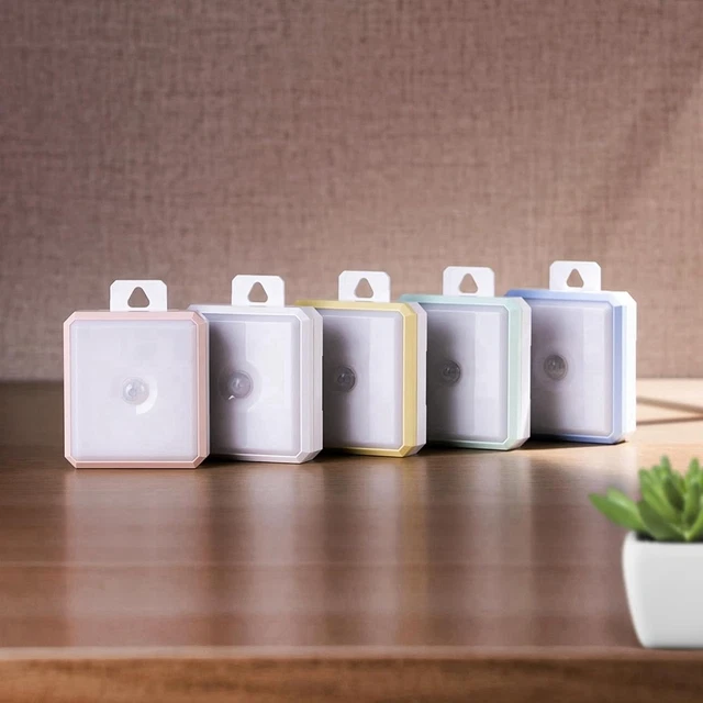 MOTION SENSOR NIGHT Light Indoor - Cordless Battery Powered Under ...