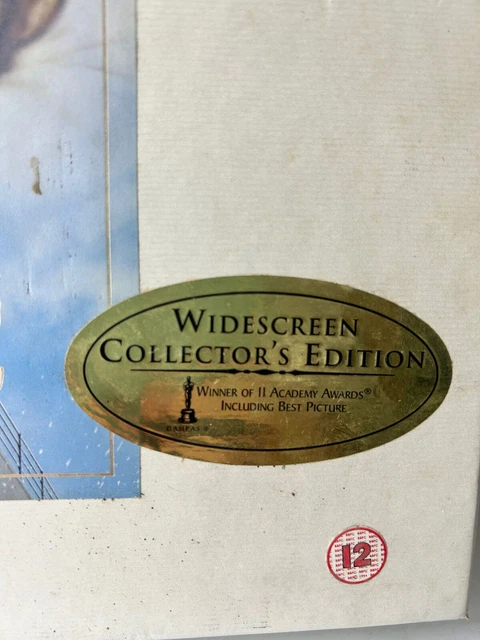 TITANIC WIDE SCREEN Collectors Edition VHS Box Set with Prints, Booklet ...
