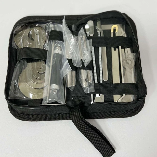 SAXOPHONE REPAIR TOOL Kit With Storage Box Trombone Flute Oboe ...