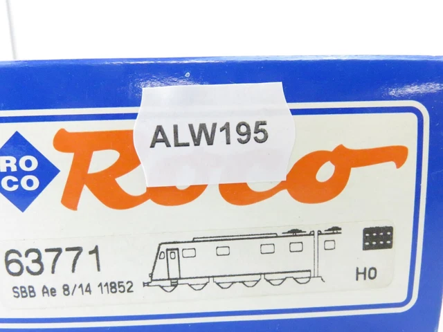 (ALW195) ROCO 63771 H0 DC Doppel-E-Lok Ae 8/14 der SBB, DSS OVP EUR 183 ...