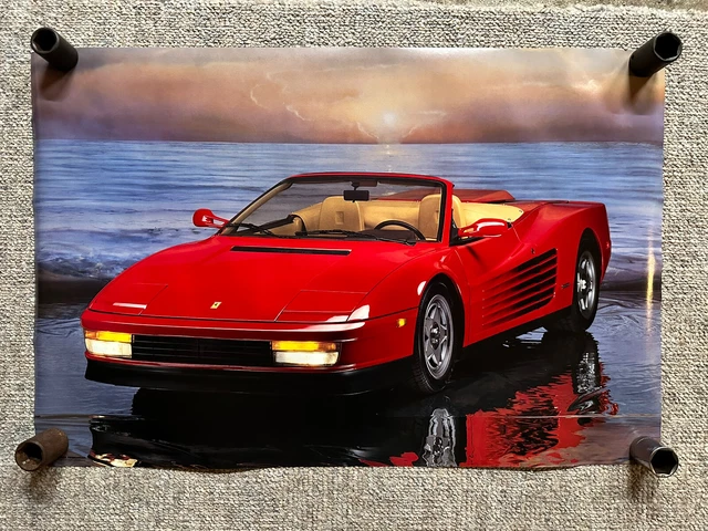 80S Ferrari Poster FOR SALE! - PicClick UK