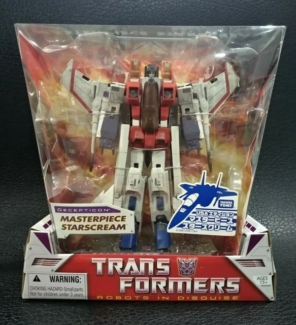 TRANSFORMERS STARSCREAM MASTERPIECE version japonaise Takara Decepticon ...