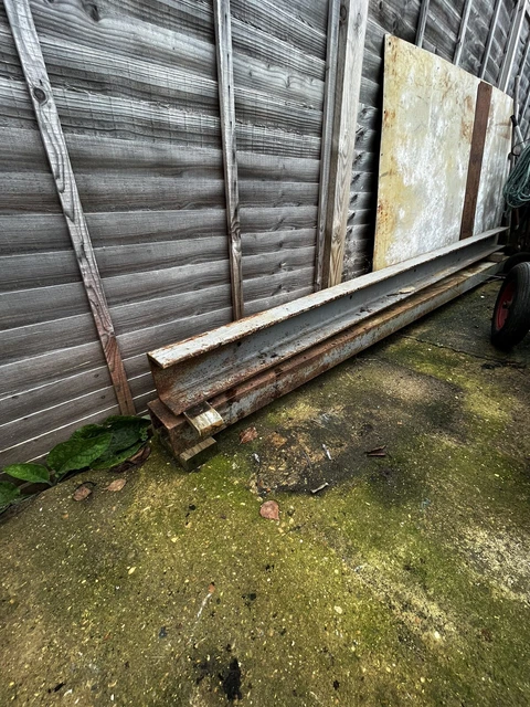 STEEL BEAMS RSJ lintels channel £90.00 - PicClick UK